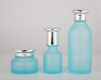 China Skin Care Packaging MSDS 130ml Glass Cream Bottles Customized Logo and Painting for sale