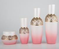 China Glass Cosmetic Bottles Lotion Bottles Cream Jars Skincare Packaging OEM for sale