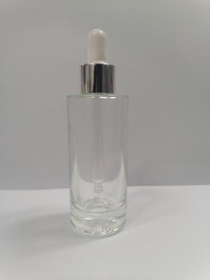 China Round Essential Oil Bottle 40ml Glass Dropper Bottles Various OEM Color for sale