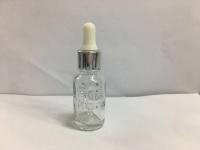China Holographic SGS Glass Essential Oil  Bottles 15ml Glass Dropper Bottle OEM for sale
