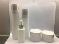China 40ml 120ml 50g 30g Glass Cosmetic Packaging Bottles Jars And Droppers for sale