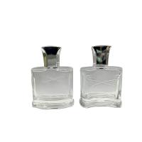 China YC1018 25ml Clear Perfume Bottle Special Shape With Atomizer for sale
