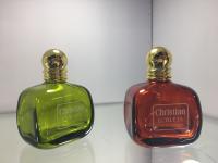 China Atomizer Sprayer Luxury Perfume Bottles Transparent Green Red Color for sale