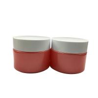 China customized Cylinder Glass Jar With Lid Screw Sealing Type Round straight Shape for sale