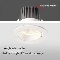 China Infrared Radiation Ceiling LED Downlight 15W Power Consumption 4000K for sale