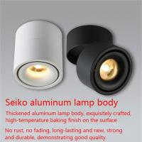 China Aluminum 7Ｗ LED Grille Spotlight Ceiling Adjustable High Pressure Sodium 3500LM for sale
