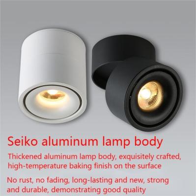 China Aluminum 7Ｗ LED Grille Spotlight Ceiling Adjustable High Pressure Sodium 3500LM for sale