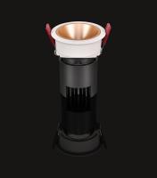 China 35W 40W 50W LED Anti Glare Spotlights DALI Dimming Sand Gold for sale