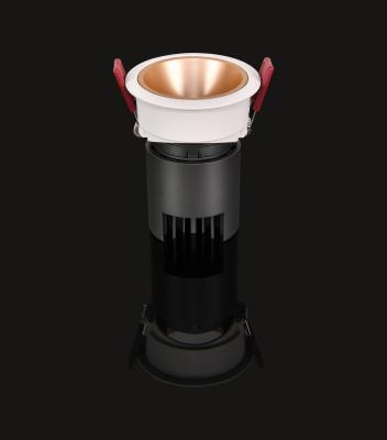 China 35W 40W 50W LED Anti Glare Spotlights DALI Dimming Sand Gold for sale