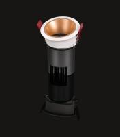 China 35W 40W 50W LED Anti Glare Spotlights DALI Dimming Sand Gold for sale