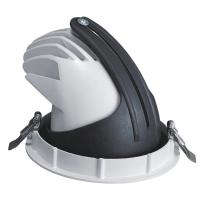 China White Adjustable LED Recessed Lighting SCR Dimming 15W 5000K 110mm for sale