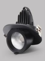 China Adjustable Recessed LED Rotating Ceiling Light Anti Impact 3ft 8W 12W for sale