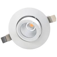 China Commercial Electric Led Recessed Rotating Ceiling Light 20W 25W for sale