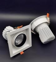 China 4000K 5000k Square LED Recessed Lights 25W 35W Elephant Trunk Light for sale