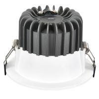 China Gold Dimmable 7W 12W Recessed LED Downlight 15deg Die Cast Aluminum for sale