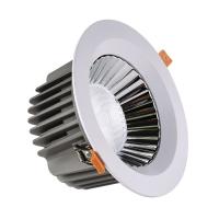 China 25W 30W Anti Glare Recessed LED Ceiling Downlight 2500LM TUV BRIDGELUX for sale