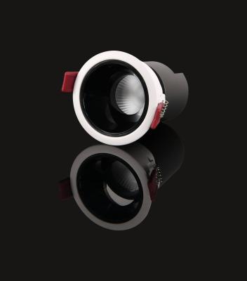 China Supermarkets 5W 7W LED Spotlight Anti Glare BRIDGELUX 15deg 24deg 38deg for sale