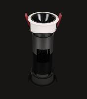 China Supermarkets 5W 7W LED Spotlight Anti Glare BRIDGELUX 15deg 24deg 38deg for sale