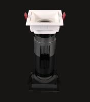China 3000K 4000K ROHS 3W Square LED Spot Lights For Bathroom And Living Room for sale