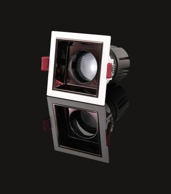 China 38deg Anti Glare Spotlights 100lm/ W Square LED Spotlight 15W 24deg 38deg for sale
