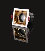 China 38deg Anti Glare Spotlights 100lm/ W Square LED Spotlight 15W 24deg 38deg for sale