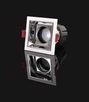 China 38deg Anti Glare Spotlights 100lm/ W Square LED Spotlight 15W 24deg 38deg for sale