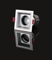 China 75mm*75mm Recessed Square LED Spot Light 7W 10W 4000K No Lead for sale