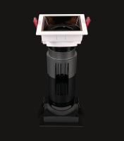 China 75mm*75mm Recessed Square LED Spot Light 7W 10W 4000K No Lead for sale