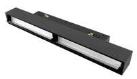 China ROHS Black Magnetic Track Light 18W 90deg for sale