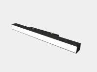 China 4000K Black Magnetic Track Flood Light 120deg Waterproof for sale