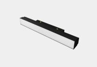 China 4000K Black Magnetic Track Flood Light 120deg Waterproof for sale