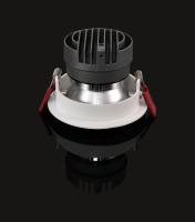 China 12W 300lm Anti Glare Wall Washer Spotlight Recessed Ceiling LED Aluminum for sale