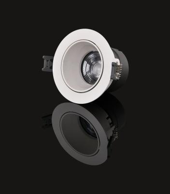 China Dimming 15W LED Anti Glare Wall Washer Spotlight Recessed Ceiling 300lm Flux for sale