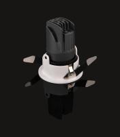 China Luminous Flux 1000 Dimmable Kitchen Spotlights 5W 24deg Ra90 for sale