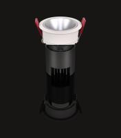 China LED Built In Anti Glare Spotlights 15W 100lm/W Ceiling Mounted Lamp for sale