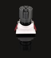 China AMS Ra90 Square LED Interior Spotlights Aluminum Die Casting For Hotels Villas Clubs for sale