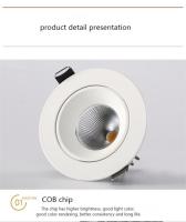 China Die Casting Aluminum Recessed Spot Lights 7W With SAA Certificaton for sale