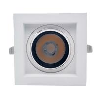 China 5000K 6000K Restaurants 20W  Indoor LED Spotlights BRIDGELUX DALI Dimmer for sale