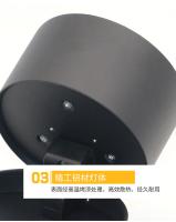 China 30W 100lm/ W Black LED Track Lighting Systems 5000K Ceiling Track Spotlights for sale