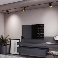 China AMS　12Ｗ　 Ceiling Adjustable Led Track Lighting Heads No Mercury 148mm Height for sale