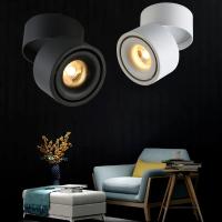 China AMS 18Ｗ　Ceiling Adjustable Led Track Lighting Heads No Mercury 148mm Height for sale