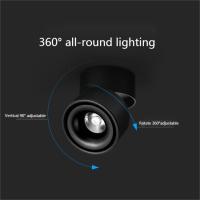 China AMS 30Ｗ　Ceiling Adjustable Led Track Lighting Heads No Mercury 148mm Height for sale