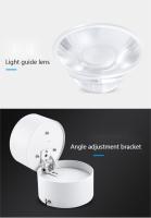 China AMS　40Ｗ Ceiling Adjustable Led Track Lighting Heads No Mercury 148mm Height for sale