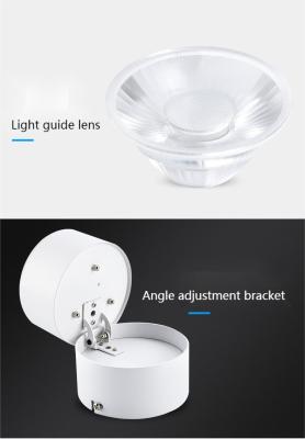 China AMS　40Ｗ Ceiling Adjustable Led Track Lighting Heads No Mercury 148mm Height for sale