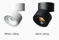 China AMS　60Ｗ Ceiling Adjustable Led Track Lighting Heads No Mercury 148mm Height for sale