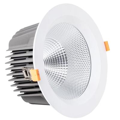 China 90Ra CRI LED Ceiling Downlight 40W 4000K With 15 30 45 Degree Lighting Angle for sale