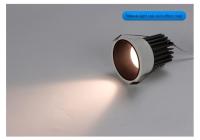 China Corridor H80mm Ceiling LED Downlight 35W Power Consumption 6000K for sale