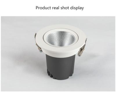 China 12W Dimming Ceiling Downlight Mini With 15 24 36 Degree Lighting Angle for sale