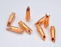 China Handheld Welding Machine Laser Nozzle Caliber 1.6mm Copper Welding Nozzle for sale