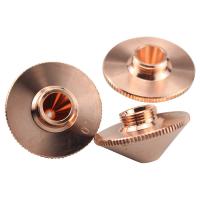 China Type A Laser Cutting Nozzle Caliber 0.8mm-7.0mm Spray Copper Nozzles for sale